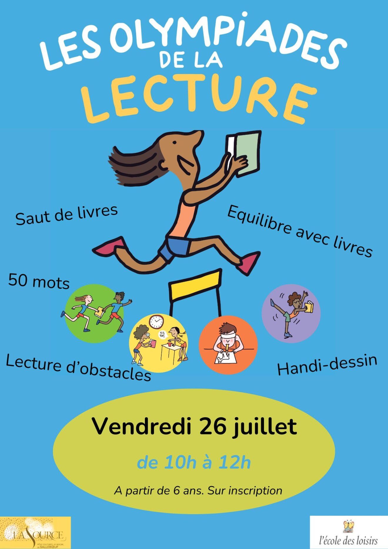 Médiathèque : Olympiades de la lecture